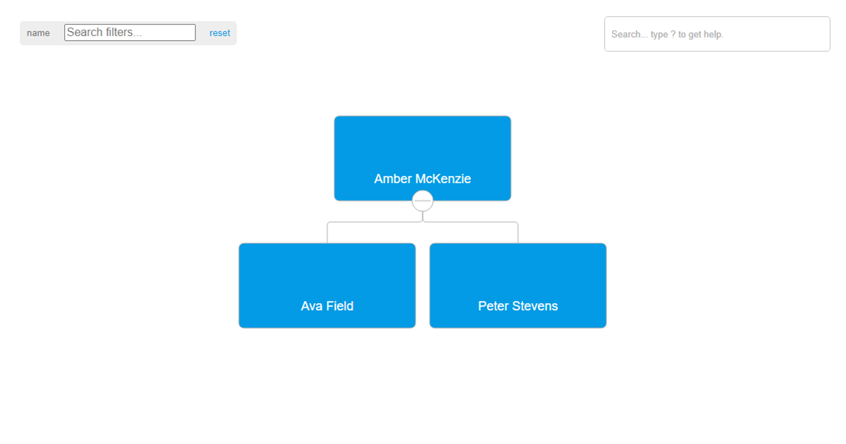 Filter Search Example