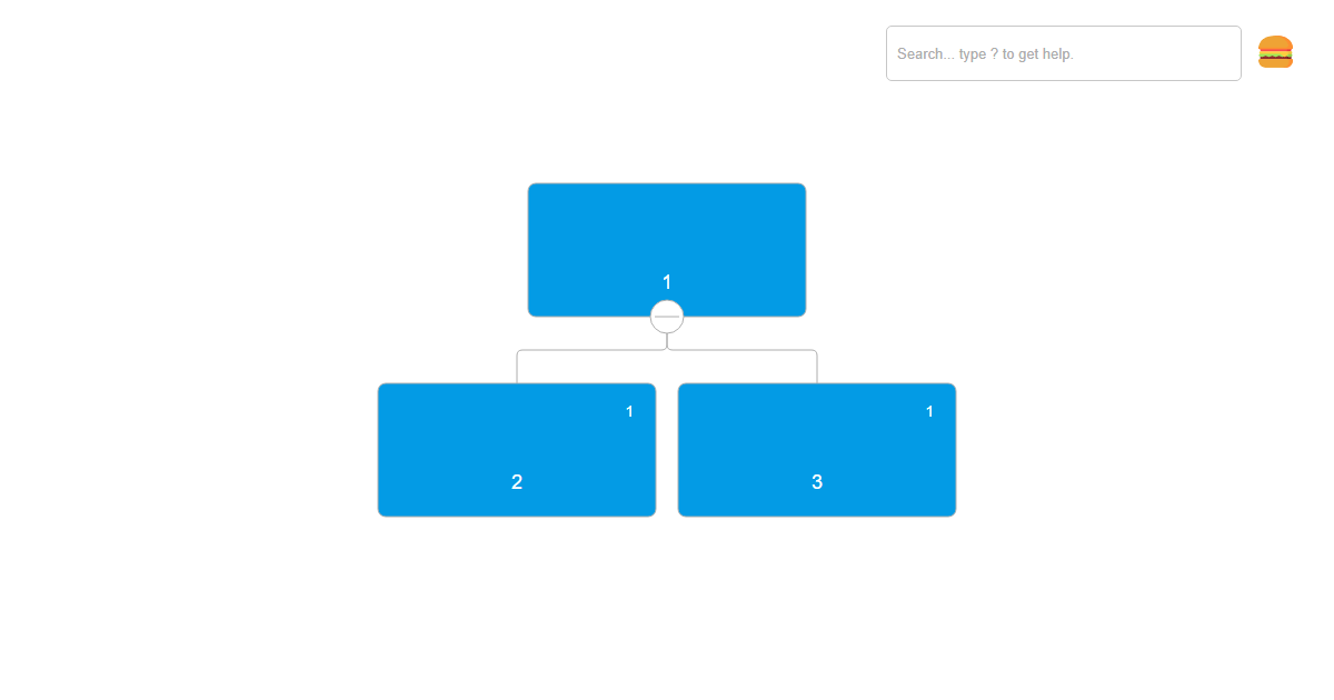 Menu icon change - OrgChart JS